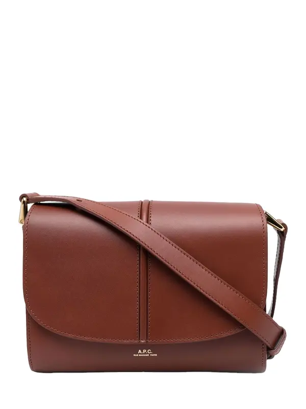 A.p.c. Small Betty Horizon Crossbody Bag - Brown
