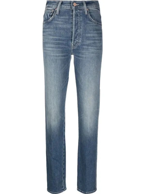 MOTHER Straight-leg Jeans - Blue