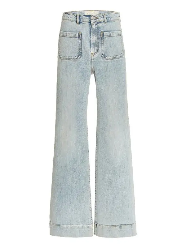 JEANERICA St Monica High-rise Flared-leg Jeans - Light Wash
