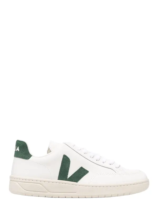 VEJA V-12 Leather Sneakers - White
