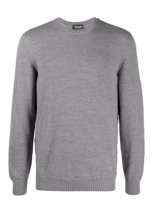 DRUMOHR Merino-wool Sweater - Grey