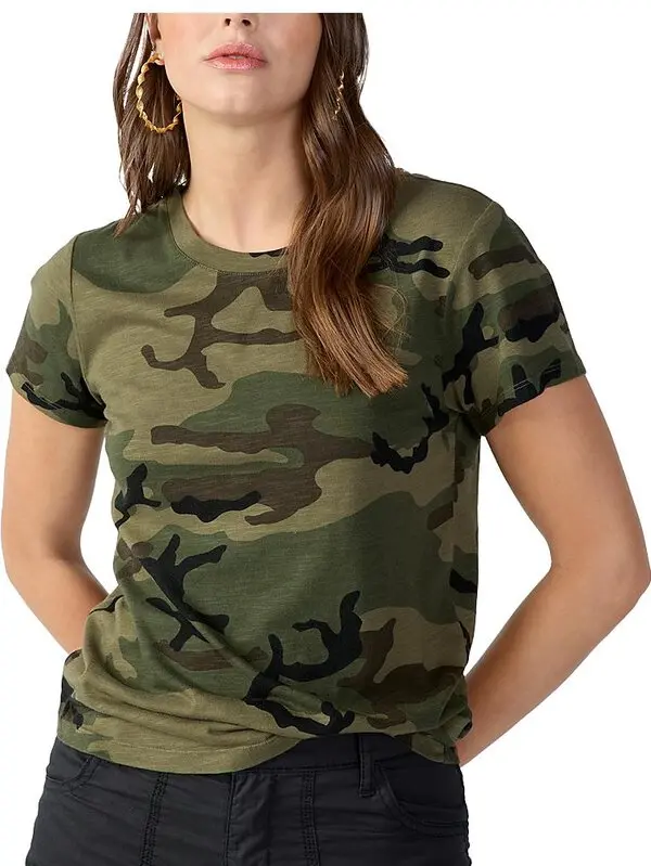 Sanctuary Perfect Tee - Hiker Camo