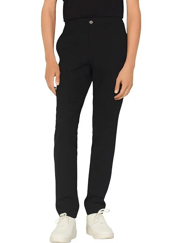 Sandro Jersey Pants - Black