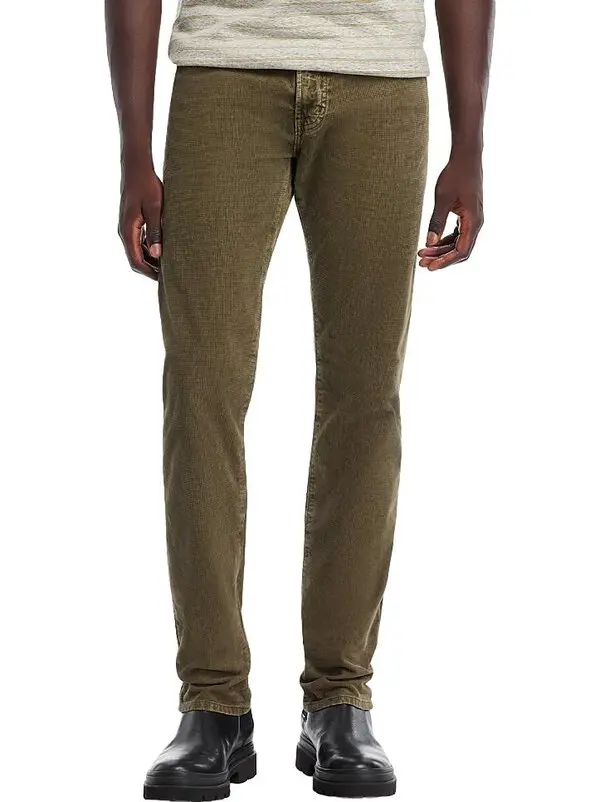Ag Tellis Slim-fit Corduroy Pants - Sulfur Dried Cedar