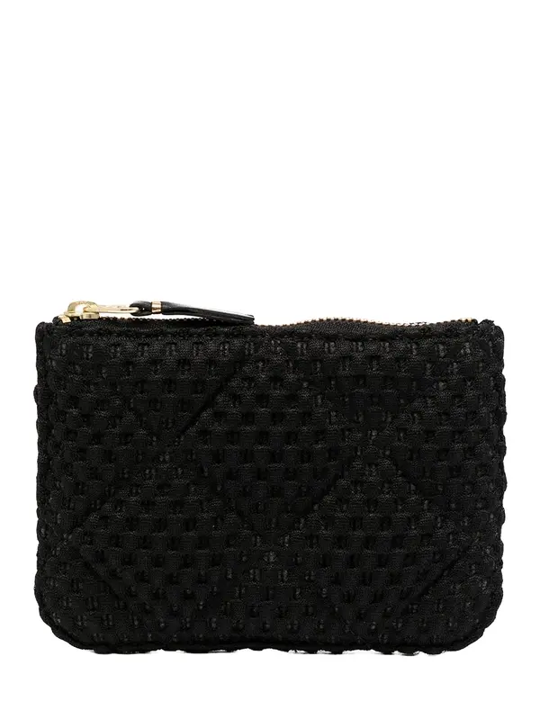 Comme Des Garçons Fat Tortoise Zipped Pouch - Black