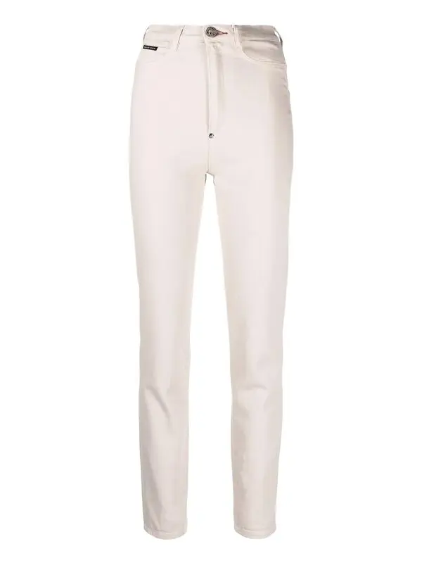Philipp Plein High-waist Skinny Jeans - Neutrals