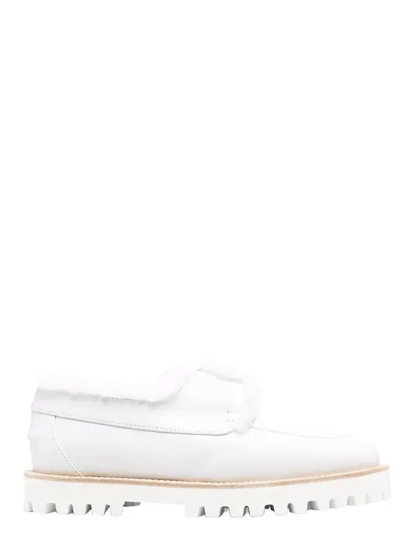 LE SILLA Yacht Mocassin Loafers - White