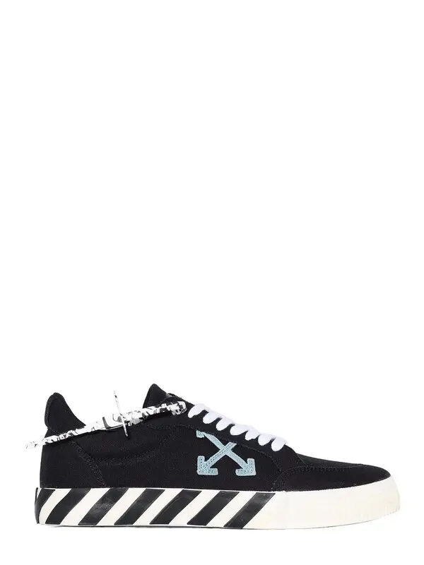 Off-White Vulcanized Low-top Sneakers - Black
