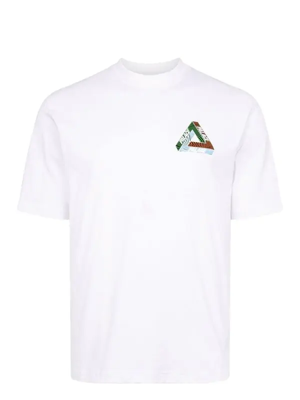 PALACE Tri-tex Logo-print T-shirt - White