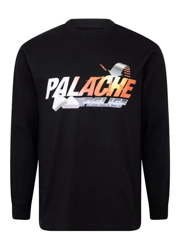 PALACE Palache Long-sleeve T-shirt - Black