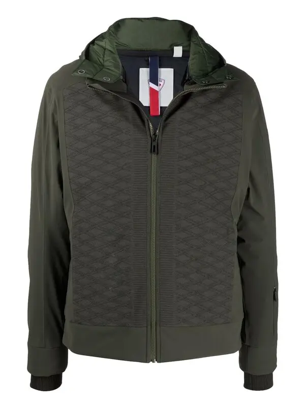 Rossignol Hooded Panelled Jacket - Green