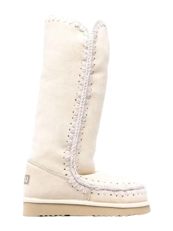 Mou Slip-on Sheepskin Boots - Neutrals