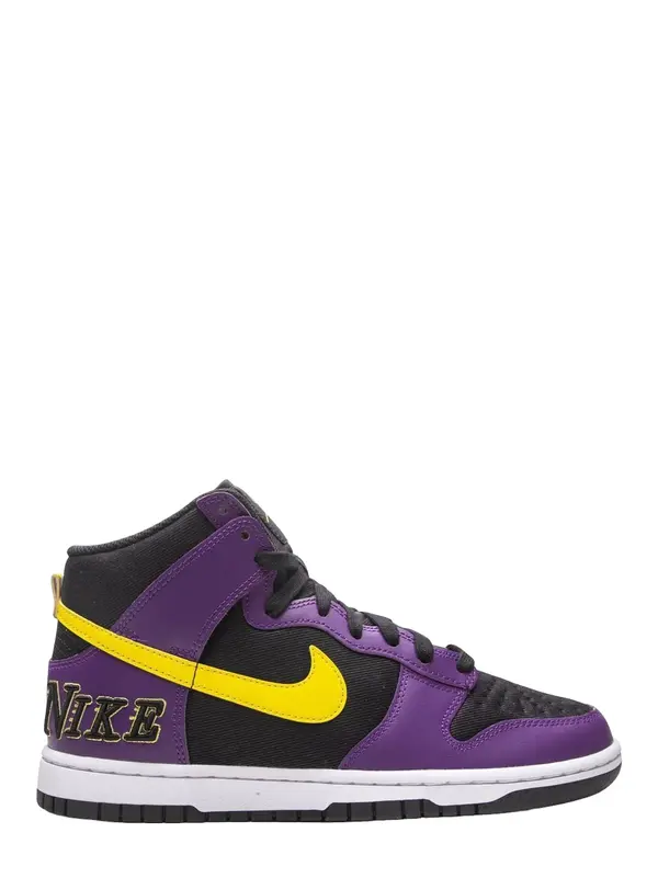 Nike Dunk High Lakers Sneakers - Black