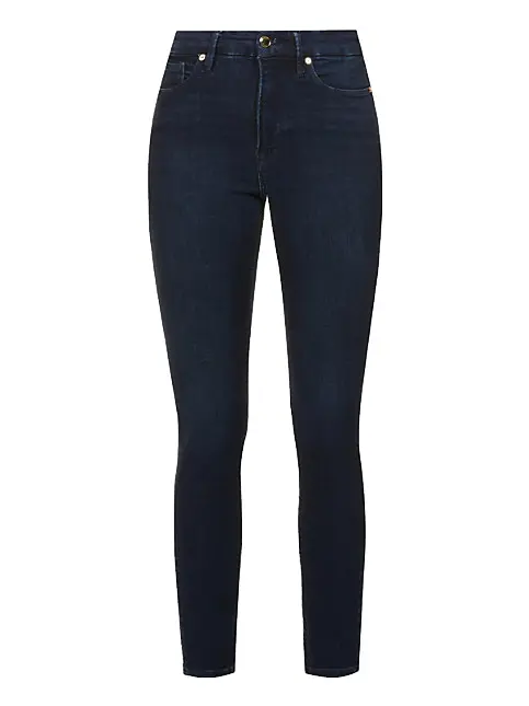 Good American Good Legs Skinny High-rise Stretch-denim Jeans - Blue224