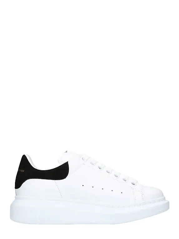 Alexander McQueen Runway Leather Trainers - White/blk