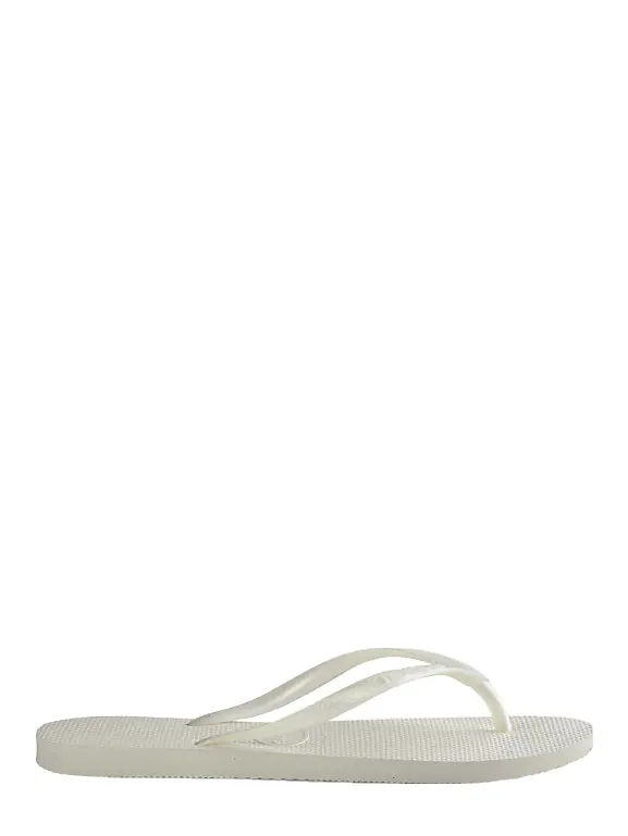 Havaianas Slim Rubber Flip-flops - Slim White