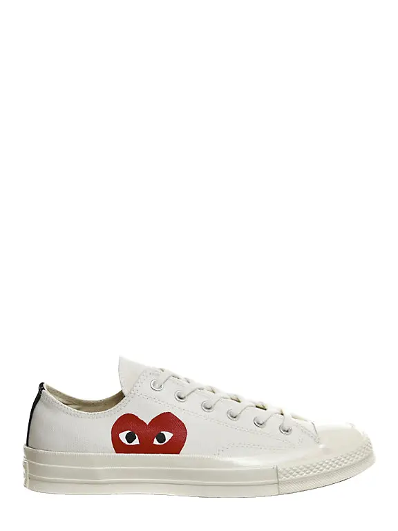 Comme Des Garçons X Converse 70s Canvas Low-top Sneakers - Beige