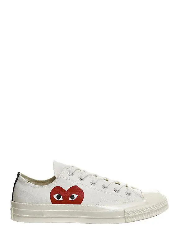 Comme Des Garçons X Converse 70s Canvas Low-top Sneakers - Beige