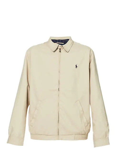 Ralph Lauren Bi-swing Windbreaker Jacket - Khaki Uniform