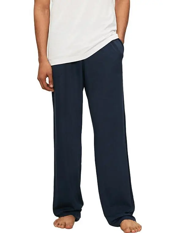Derek Rose Stretch-modal Trousers - Blue