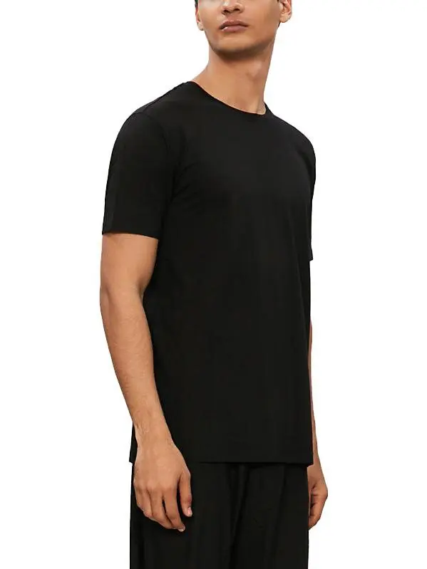 Derek Rose Basel Stretch-modal T-shirt - Black