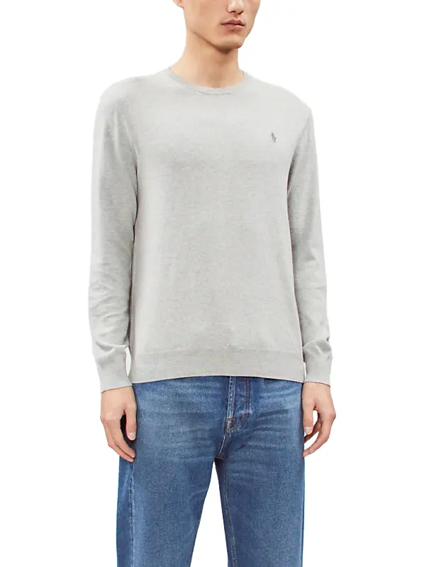 Polo Ralph Lauren Cotton Jumper - Andover Heather