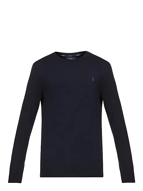 Polo Ralph Lauren Cotton Jumper - Hunter Navy