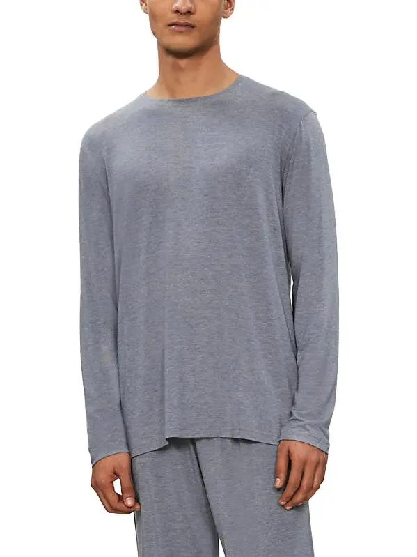 Derek Rose Marlowe Stretch-jersey Top - Grey