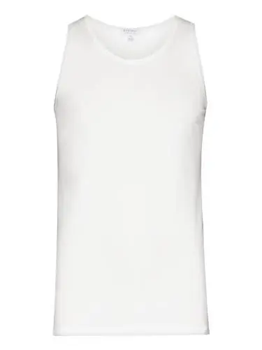 Sunspel Q82 Superfine Cotton-jersey Vest - White