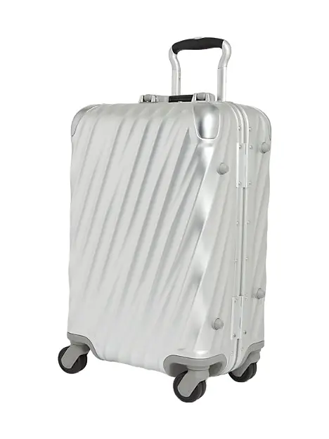 Tumi 19 Degree Aluminium International Carry-on Suitcase - Silver
