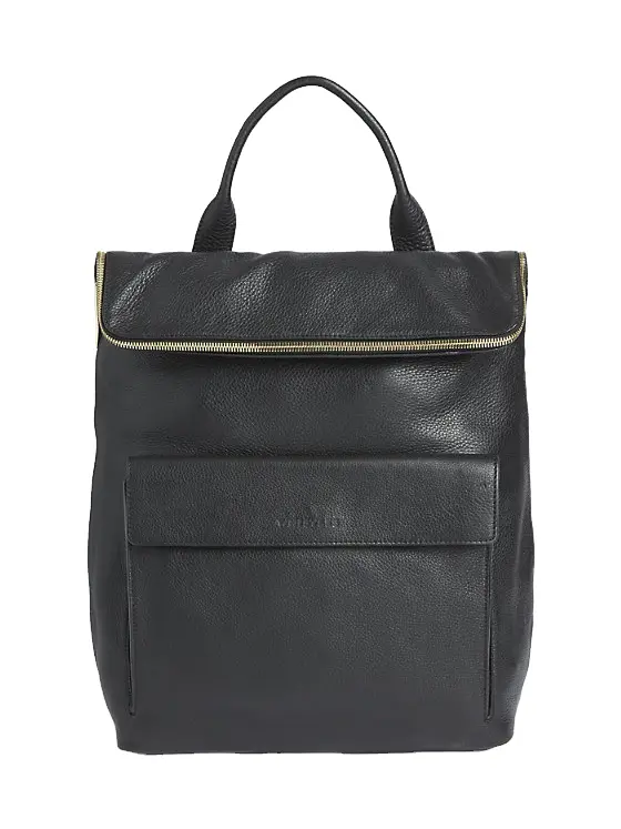 Whistles Verity Leather Backpack - Black