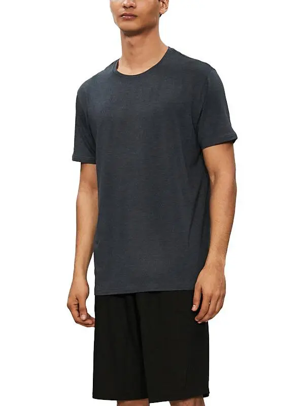 Derek Rose Marlowe Crewneck Stretch-modal T-shirt - Anthracite