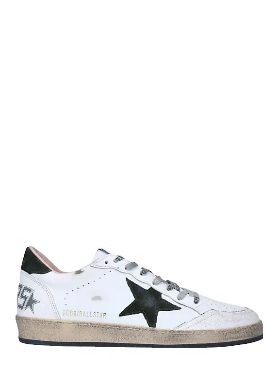 Golden Goose Ballstar Low-top Leather Trainers - White/oth