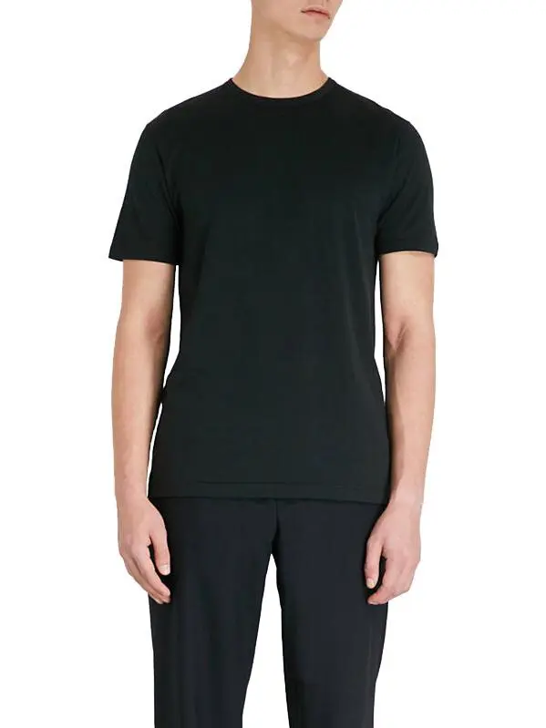 Sunspel Classic Cotton-jersey T-shirt - Black