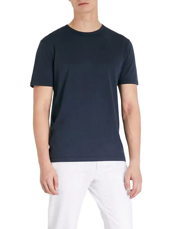 Sunspel Classic Cotton-jersey T-shirt - Navy