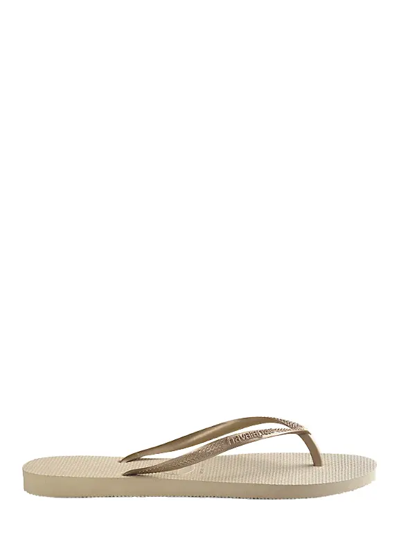 Havaianas Slim Rubber Flip-flops - Sand Grey