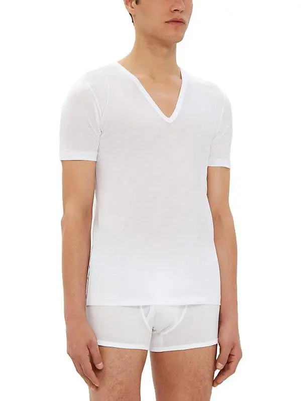 Zimmerli Amiri Swim Shorts - White