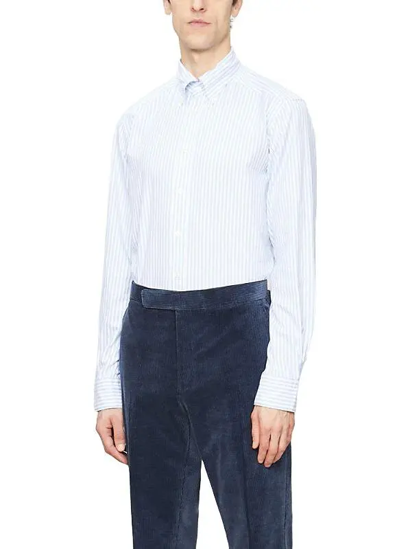 Eton Regular-fit Cotton Shirt - Blue