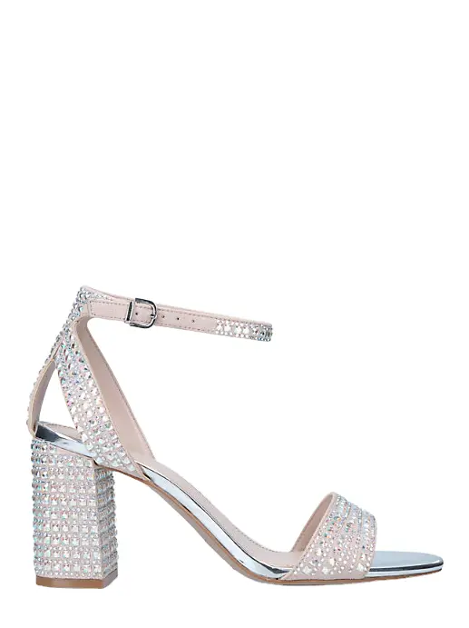 Carvela Kianni Embellished Heeled Sandals - Nude