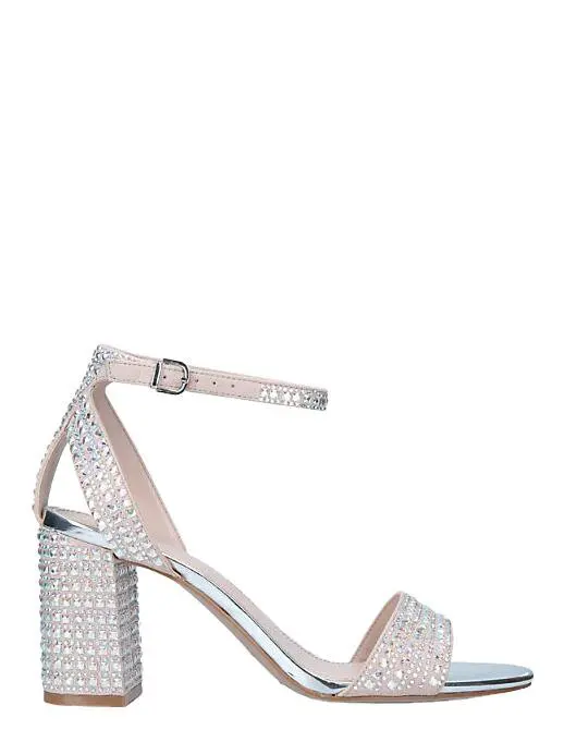 Carvela Kianni Embellished Heeled Sandals - Nude