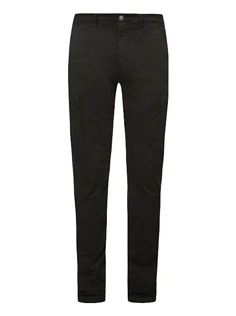REPLAY Jaan Hyperflex Slim-fit Cargo Trousers - Black