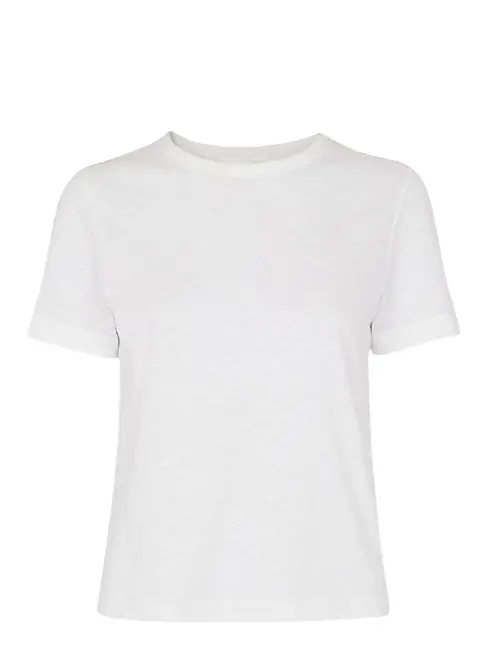 Whistles Relaxed-fit Cotton T-shirt - White