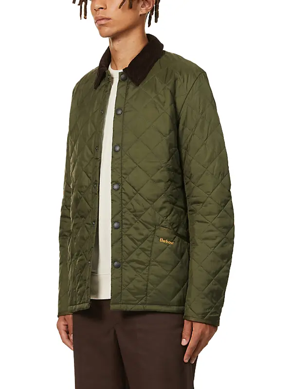 Barbour Liddesdale Quilted Shell Jacket - Olive
