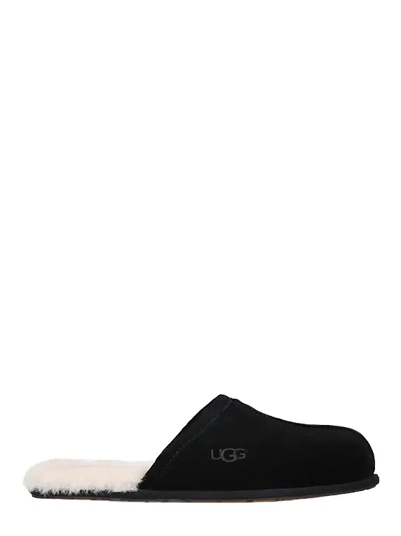 UGG Scuff Sheepskin Slippers - Black