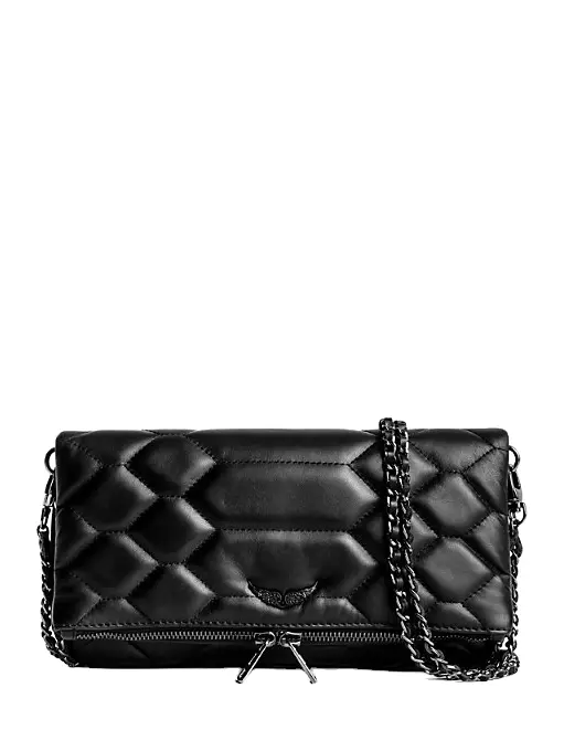 Zadig&Voltaire Rock Leather Cross-body Bag - Noir