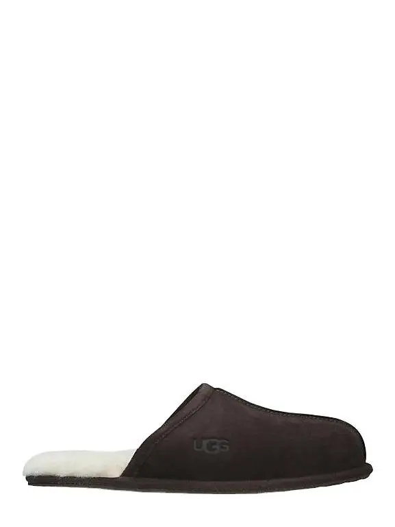 UGG Scuff Sheepskin Slippers - Dark Brown