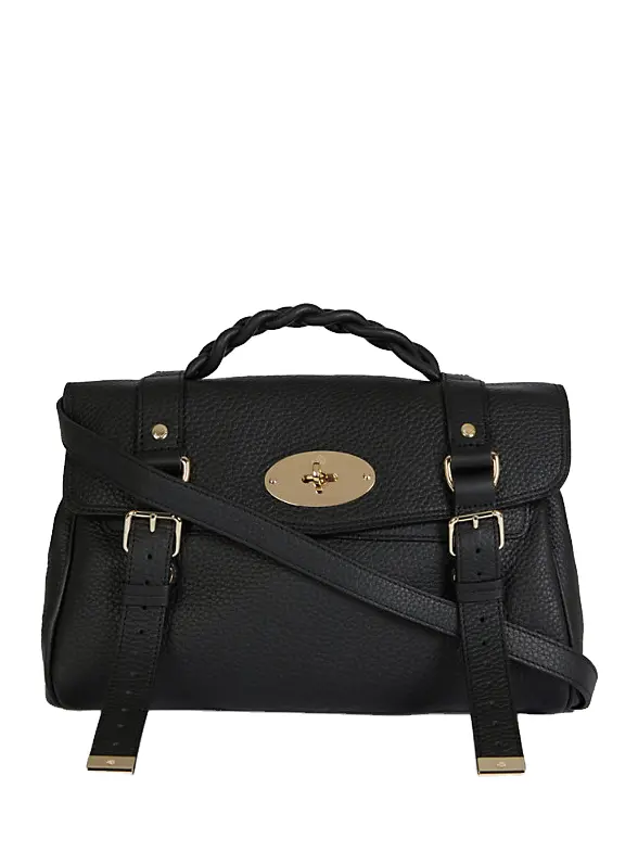 Mulberry Alexa Leather Satchel - Black