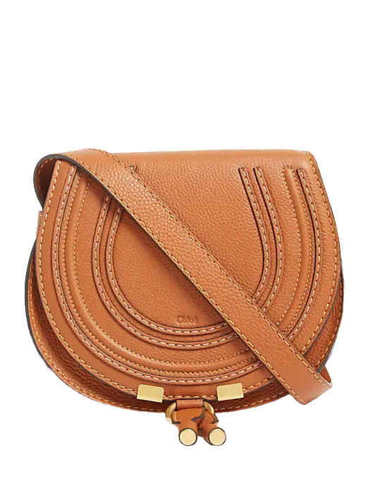 Chloé Marcie Cross-body Bag - Tan