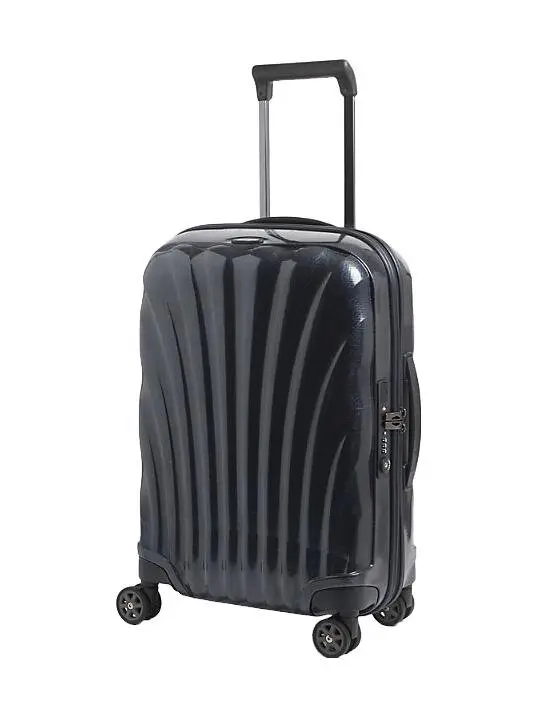 SAMSONITE Spinner Hard Case Cabin Suitcase 55cm - Midnight Blue