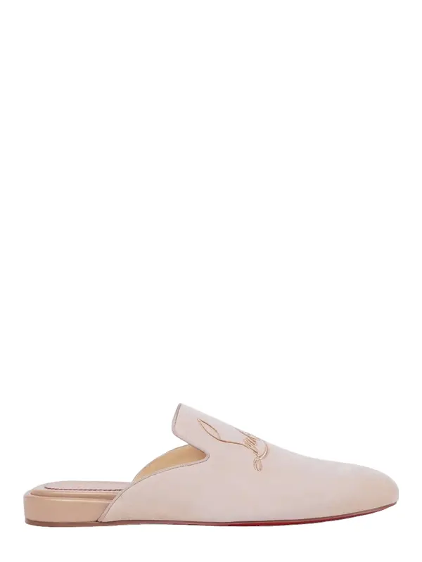 CHRISTIAN LOUBOUTIN Coolito Flat Mules - Beige